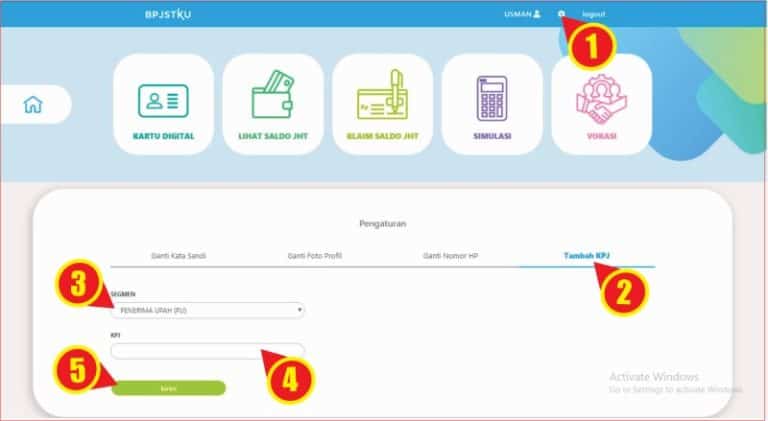 Dua Cara Menambahkan KPJ Via Online [BPJS Ketenagakerjaan]